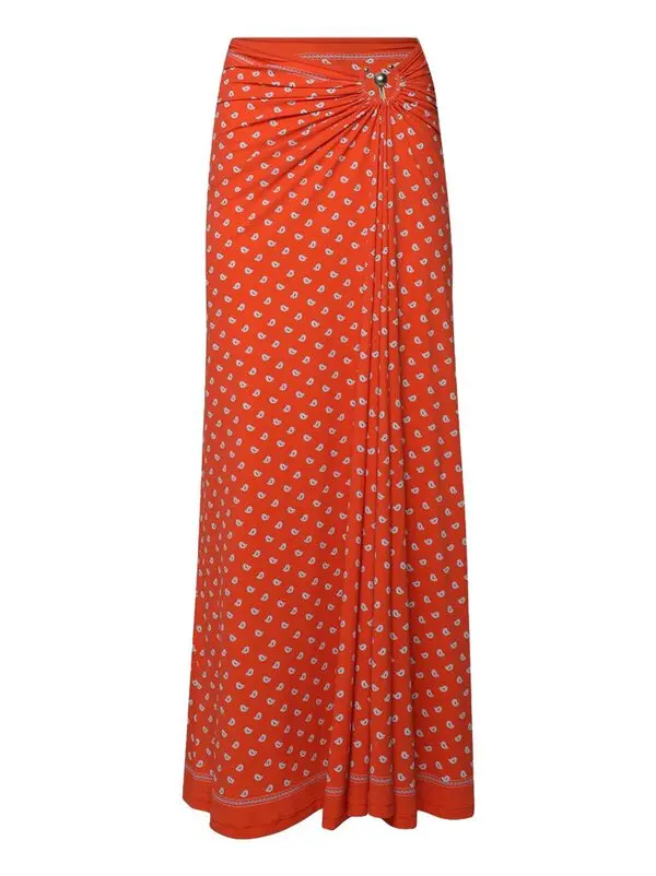 Christopher Esber Bandana Ruched Orbit Skirt - Multi