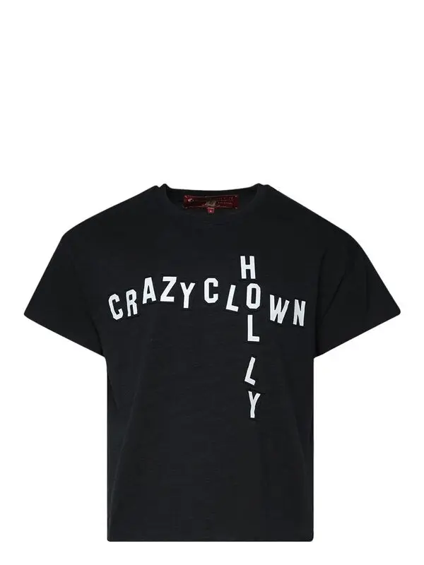 CRAZY CLOWN L.A. Ghost Of Love Tee Washed - Black