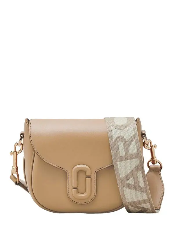 Marc Jacobs The Covered J Marc Saddle Bag - Nude