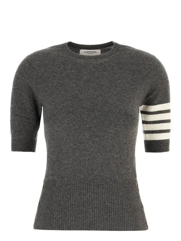 Thom Browne Knitwear With Signature Stripes - Multicolor