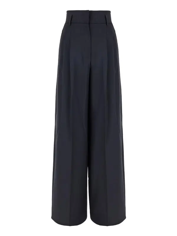 Max Mara Tailored Wide Leg Trousers - Multicolor