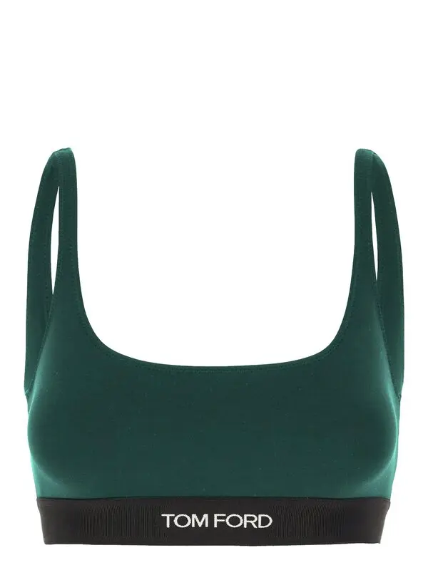 TOM FORD Ribbed Band Top - Multicolor