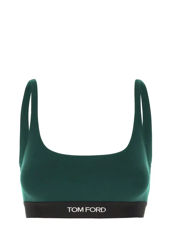 TOM FORD Ribbed Band Top - Multicolor