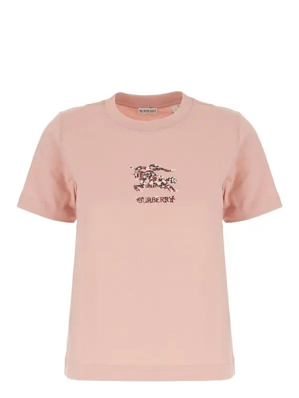 Burberry Embroidered T-shirt - Multicolor