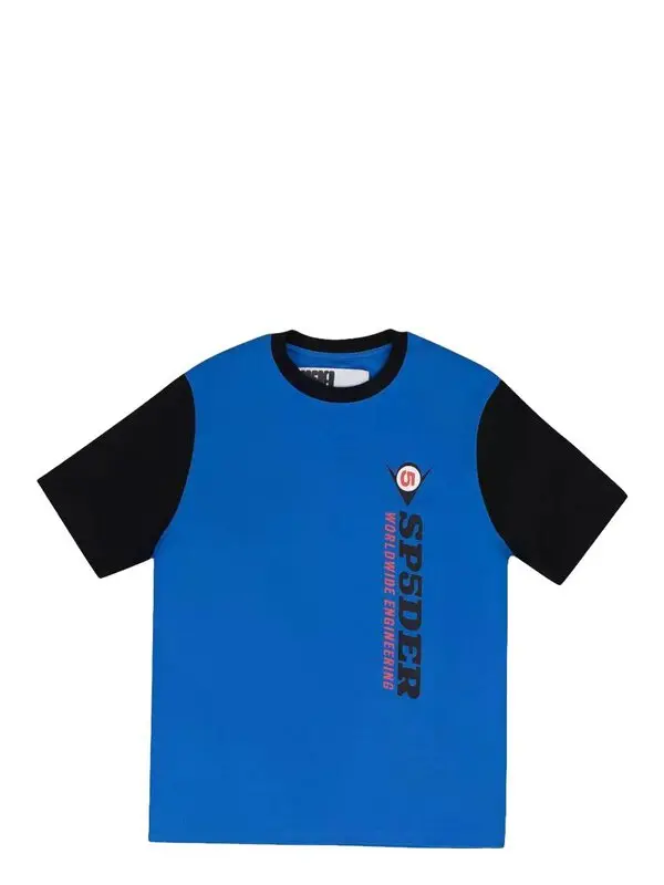 SP5DER Logo-print T-shirt - Blue