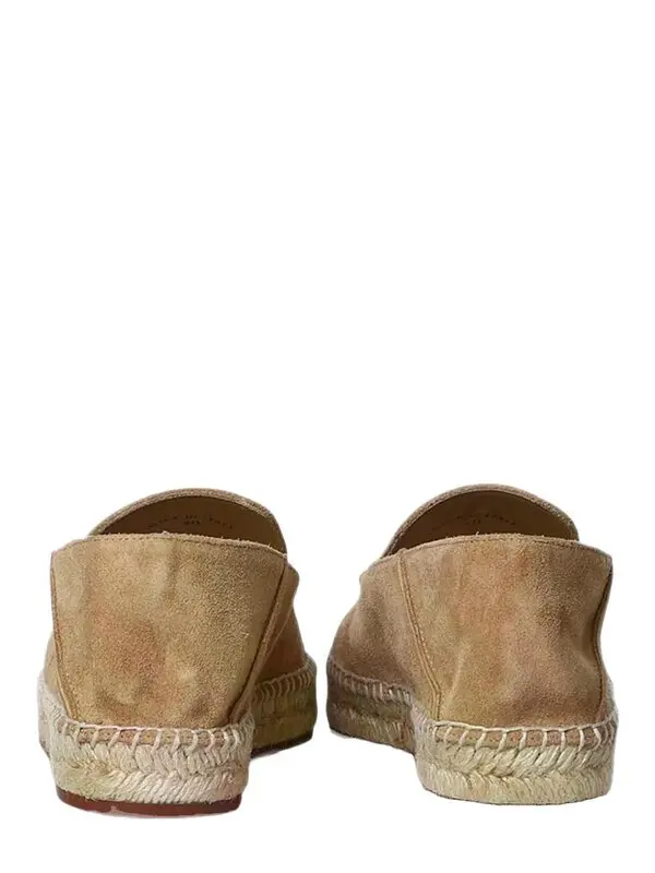 Loro Piana Suede Espadrille Loafers - Neutrals
