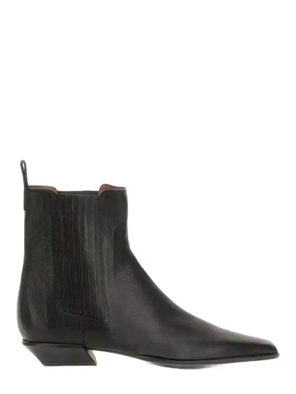 Paris Texas Bettina Pointed-toe Chelsea Boots - Black