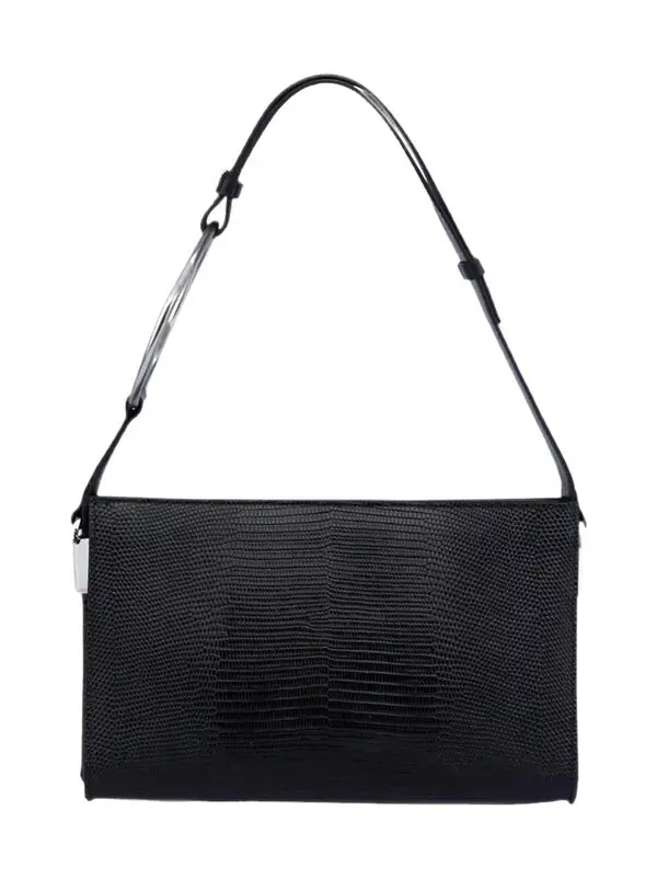 DONDUP Ring Detail Clutch Bag - Black