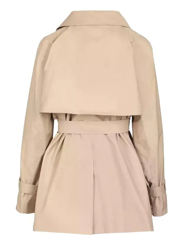 Max Mara Double-breasted Belted Trench Coat - Neutrals