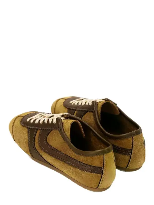 Dries Van Noten Suede Lace-up Sneakers - Brown