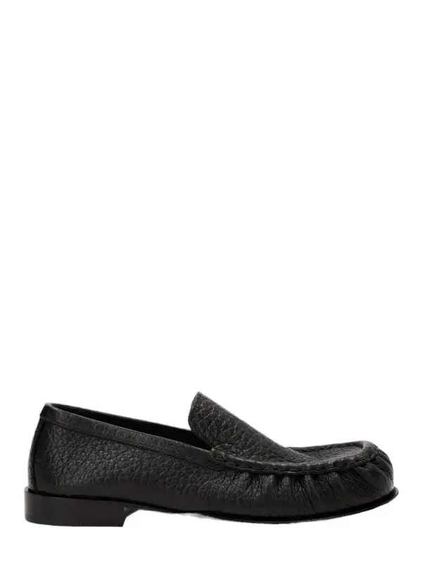 Dries Van Noten Leather Loafers - Black