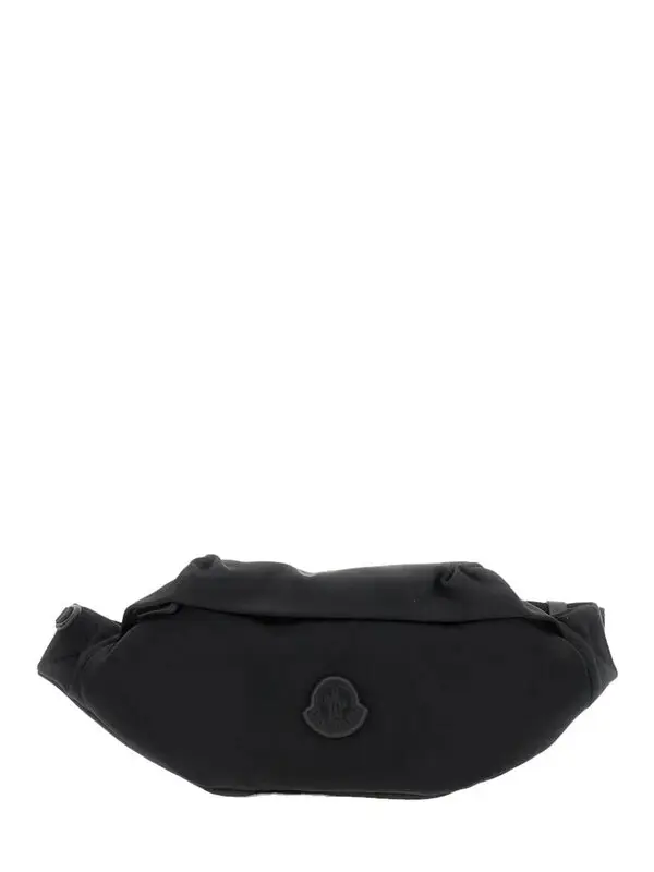 Moncler Durance Logo-patch Zip-fastening Belt Bag - Black
