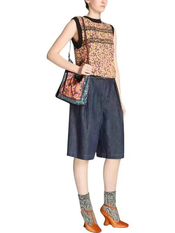 Dries Van Noten Small Scarf Bag - Orange
