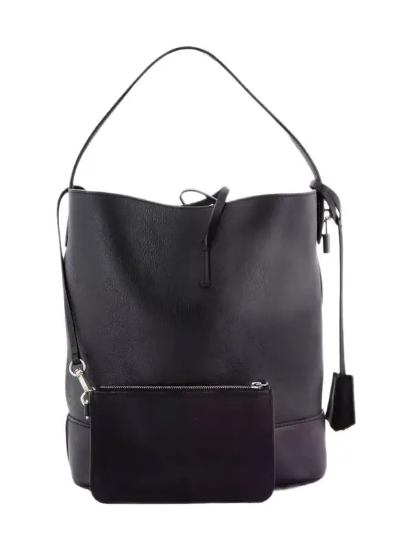 LOUIS VUITTON Nn14 Cuir Nuance Leather Gm Bucket Bag - Black