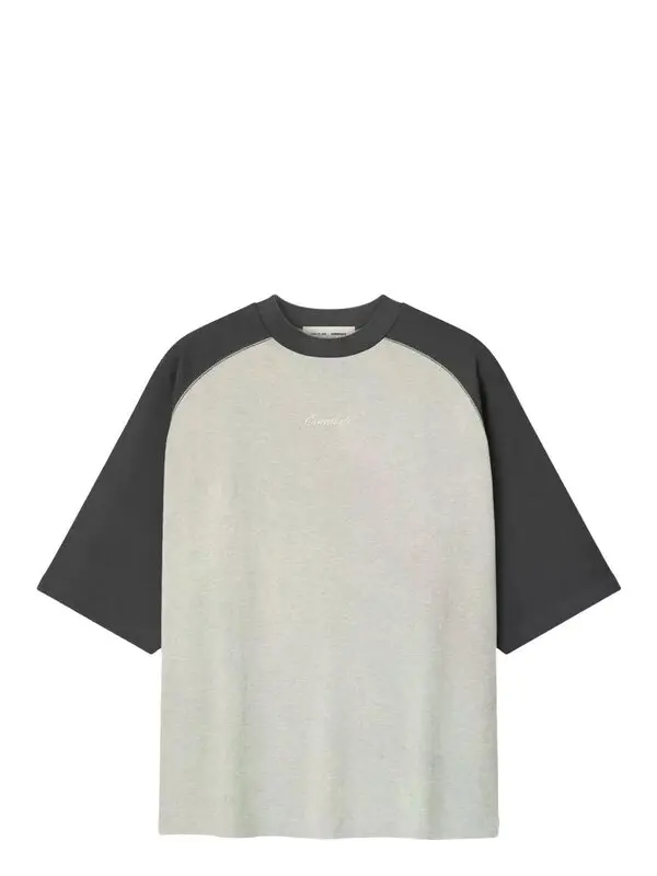 Fear Of God Logo-embroidered T-shirt - Neutrals