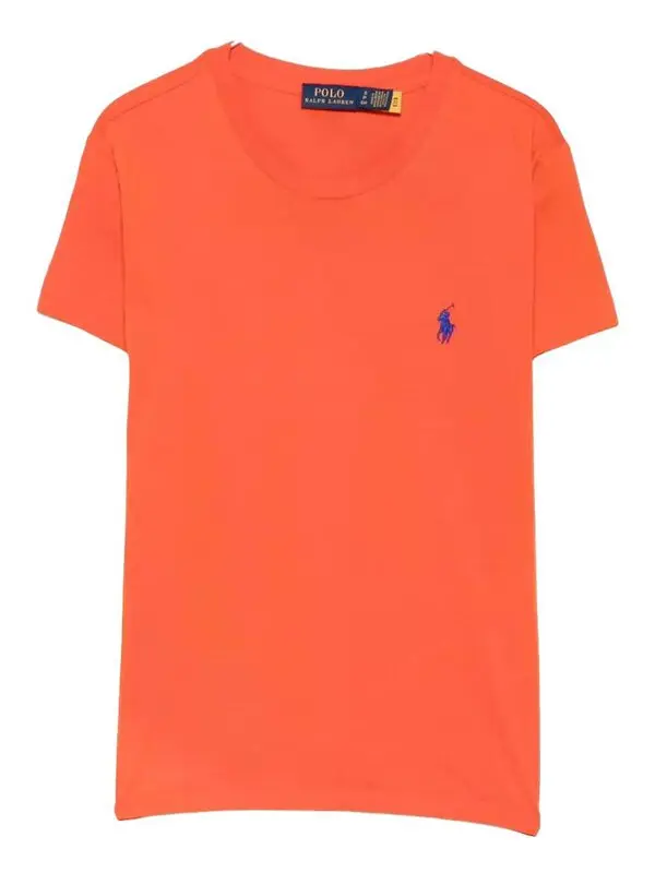 Polo Ralph Lauren Embroidered Logo T-shirt - Orange
