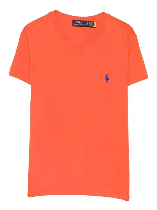 Polo Ralph Lauren Embroidered Logo T-shirt - Orange