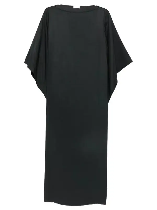 BY MALENE BIRGER Cape-sleeve Maxi Dress - Black