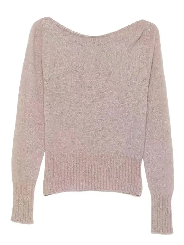 TOM FORD Boat Neck Sweater - Neutrals
