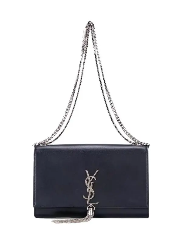 Saint Laurent Kate Tassel Shoulder Bag - Black
