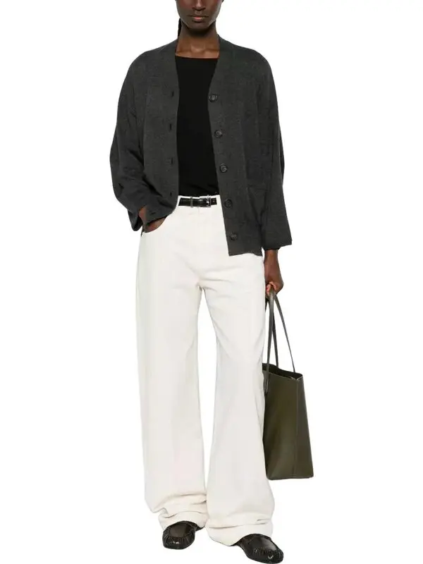 Brunello Cucinelli Button-up Cashmere Cardigan - Grey