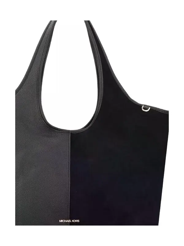 Michael Kors Large Leather Tote Bag - Black