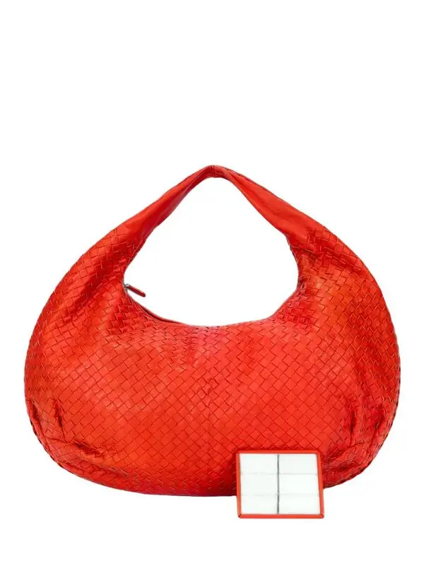 Bottega Veneta Intrecciato Hobo Bag - Orange