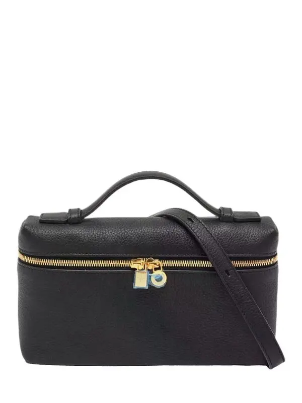 Loro Piana Extra Pocket L19 Satchel Bag - Black