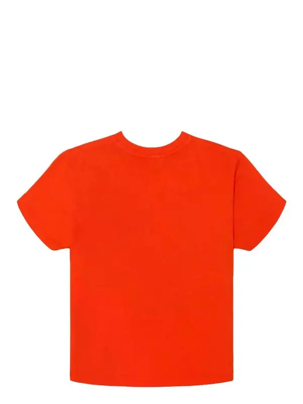 RE/DONE Slogan-print T-shirt - Orange