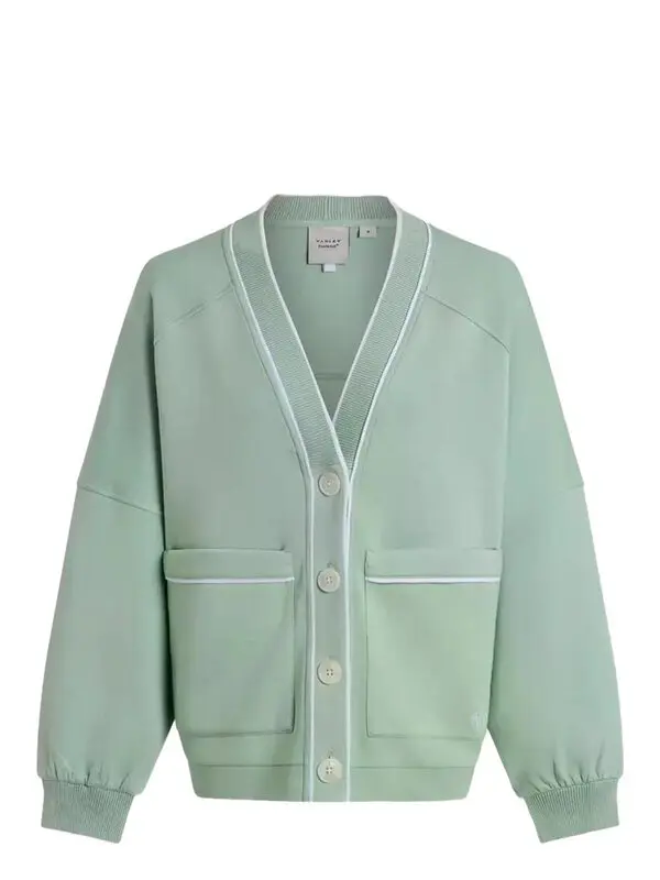 Varley Scottie Piped Cardigan - Green