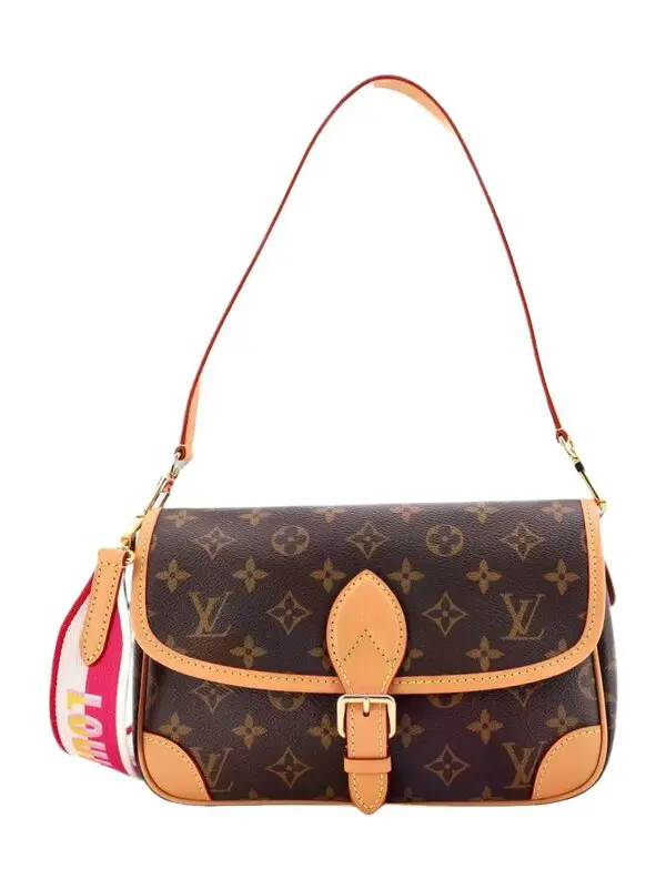 LOUIS VUITTON Diane Nm Monogram Canvas Crossbody Bag - Brown