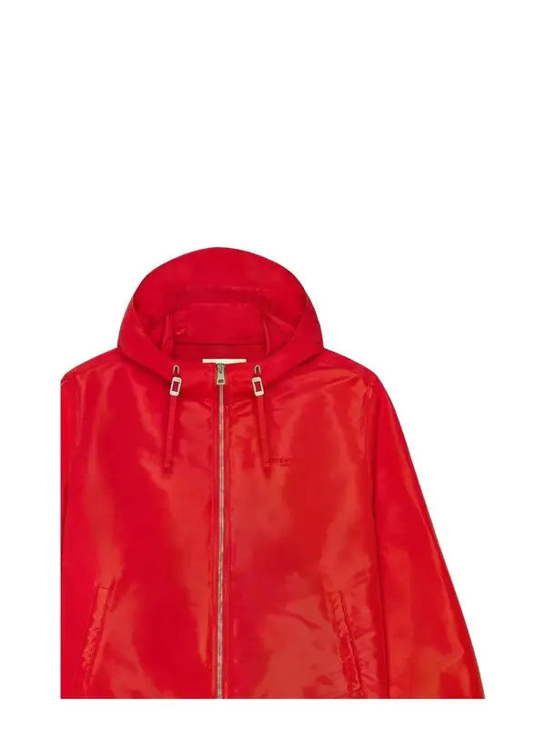 Givenchy Logo-print Hooded Jacket - Red