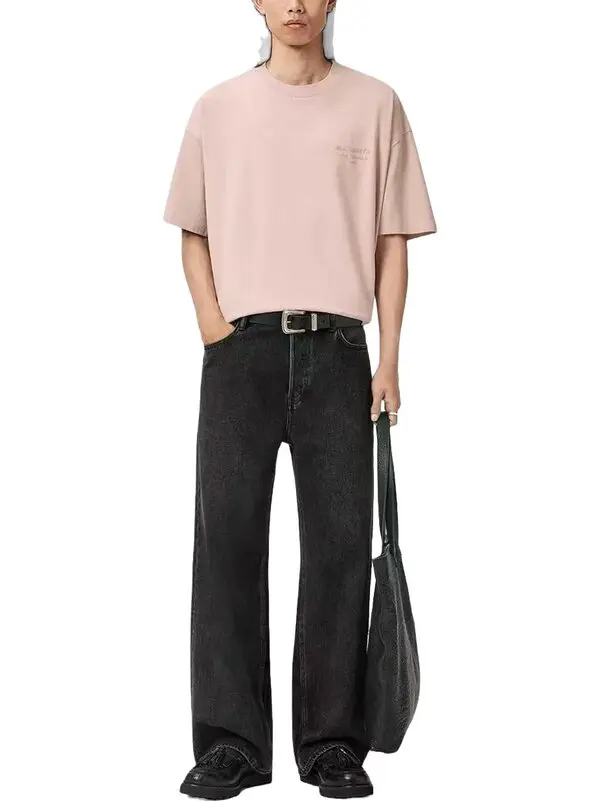 ALLSAINTS Underground Logo-print T-shirt - Pink