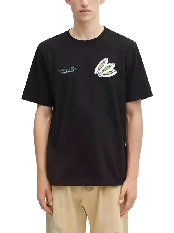 Filling Pieces Graphic Short-sleeve T-shirt - Black