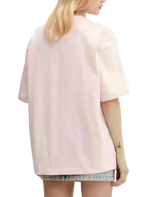 Miss Sixty Short-sleeved Crewneck T-shirt - Pink