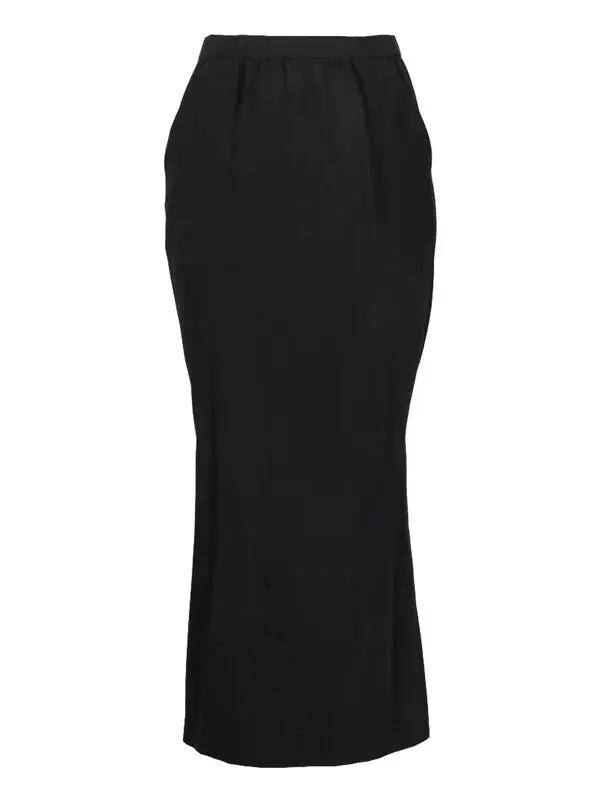 Chloé Rear-tie Maxi Skirt - Black
