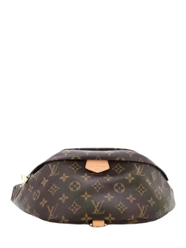 LOUIS VUITTON Monogram Canvas Belt Bag - Brown