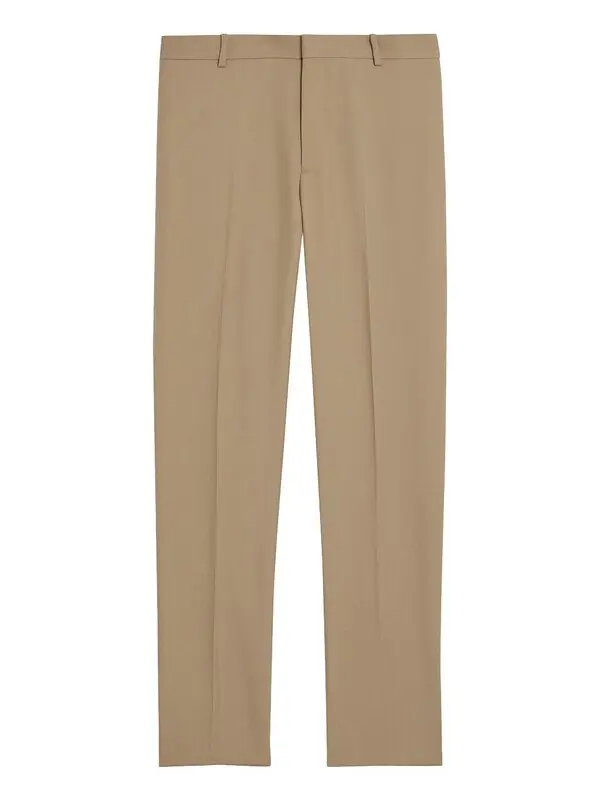 Alexander McQueen Wool-blend Twill Tailored Pants - Sand