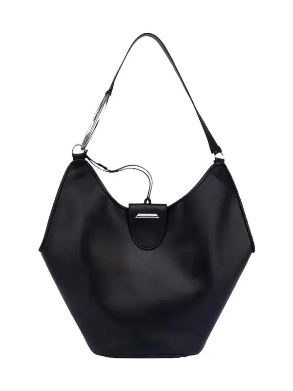 DONDUP Small Ring-detail Shoulder Bag - Black