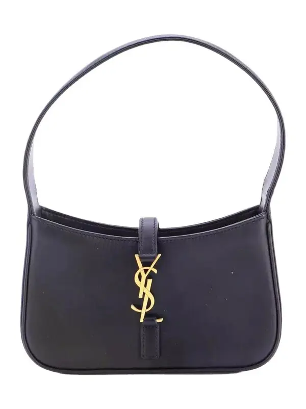 Saint Laurent Le 5 A 7 Hobo Mini Shoulder Bag - Black