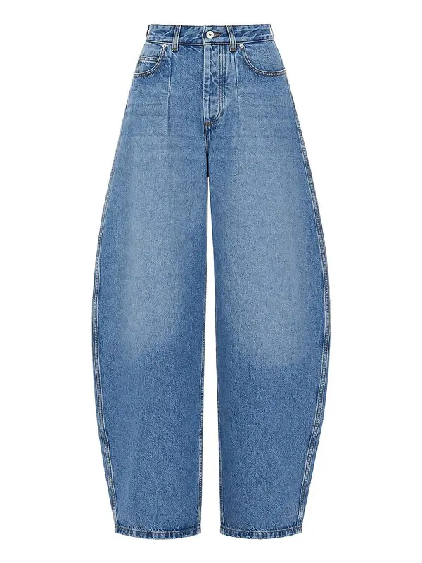 Jacquemus De Nimes Ovalo" Jeans - Denim