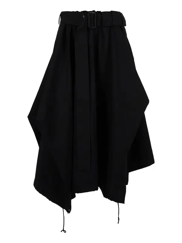 Y3 Sport Uniform Adaptive Length Skirt - Black