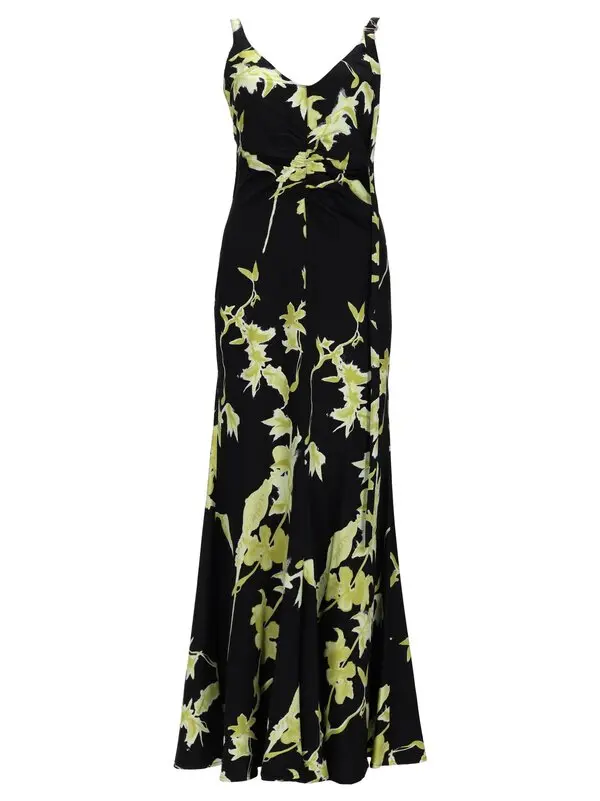Sportmax Balia" Floral Print Maxi Dress - Multicolour