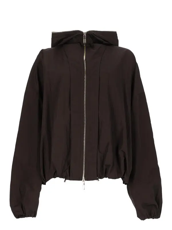 Sportmax Cropped Jacket - Brown