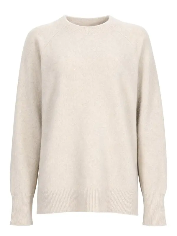 P.a.r.o.s.h Raccoon Fur Maglia - Ivory