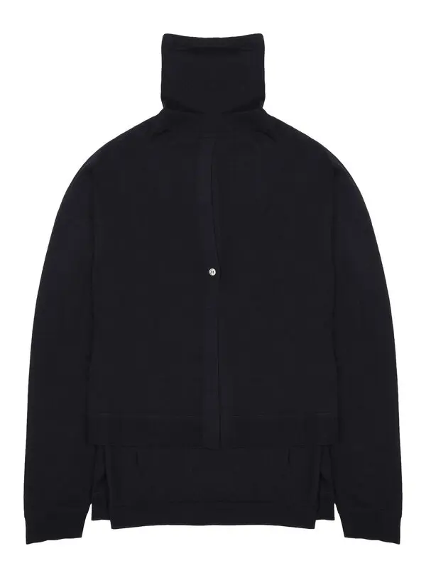 DEPARTMENT 5 Yugo" High Neck Knit - Black