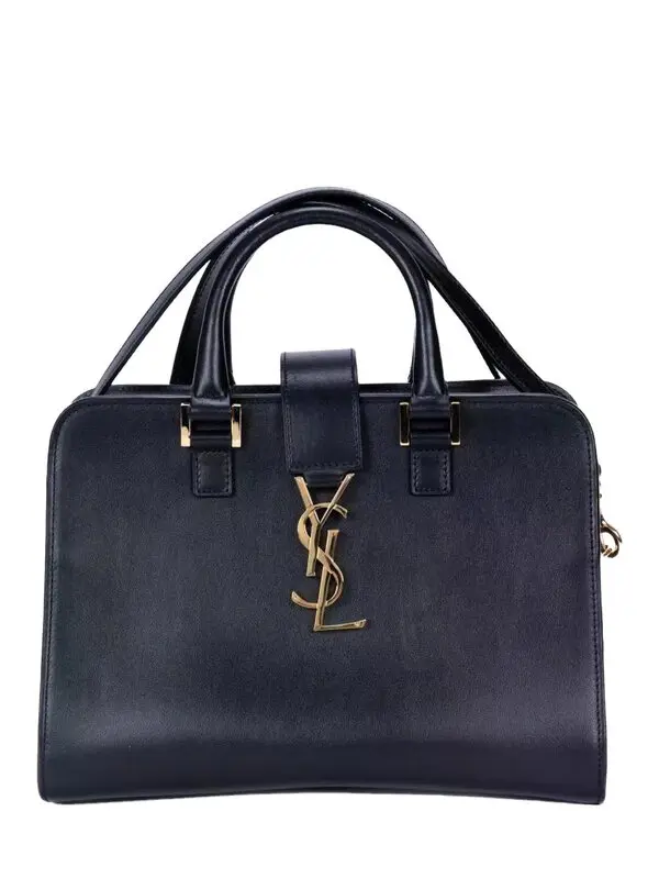Saint Laurent Baby Cabas Shoulder Bag - Black