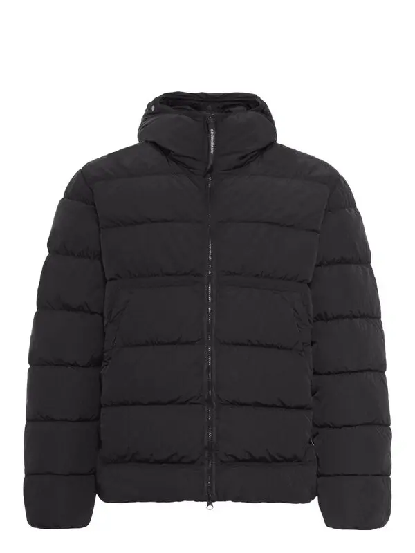 C.P. COMPANY Goggle Down Jacket - Black