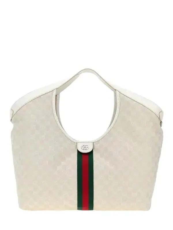 Gucci Giglio Tote Bag - White