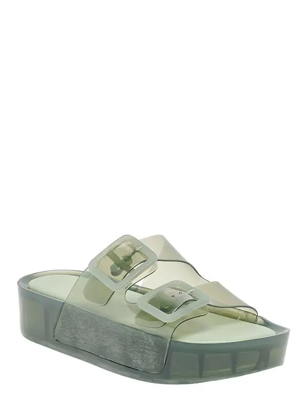 Dolce Vita Julio Platform Sandals - Olive Viny
